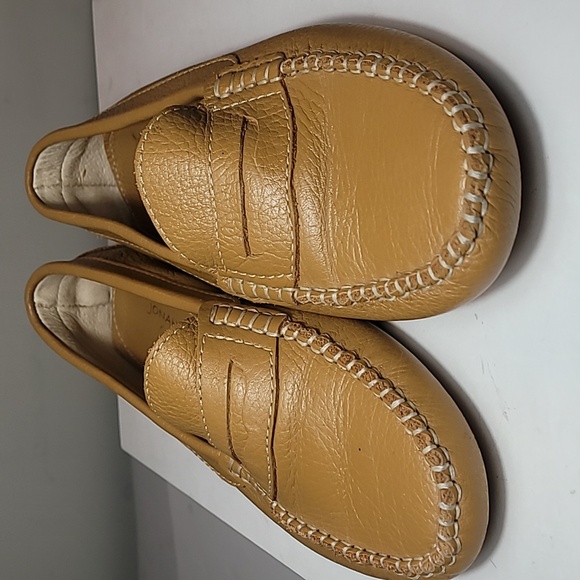 Jonah Tal | Shoes | Jonah Tal Tan Leather Driving Penny Loafers Size 6 ...